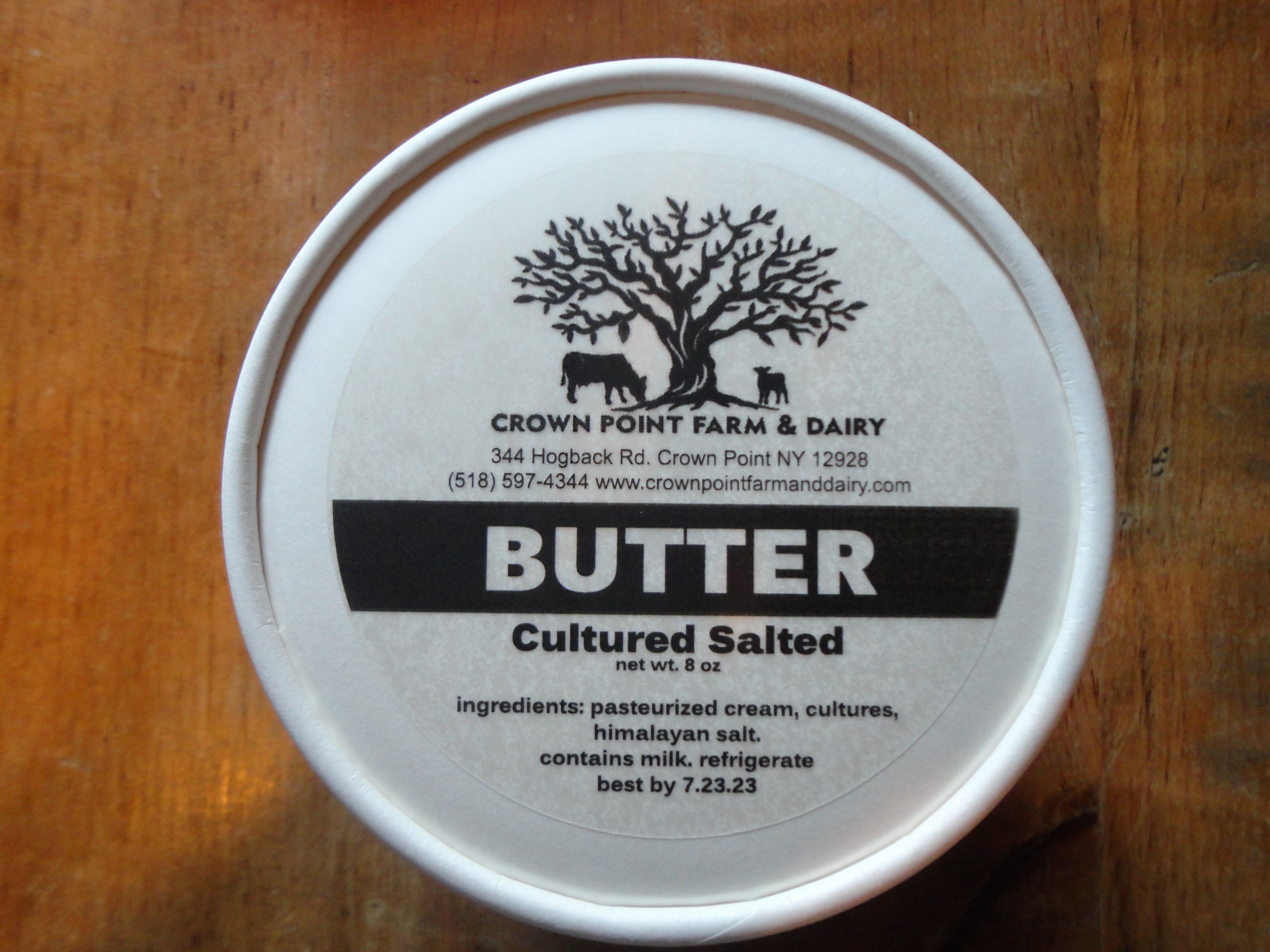 Cultured Butter | Crown Point Farm & Dairy